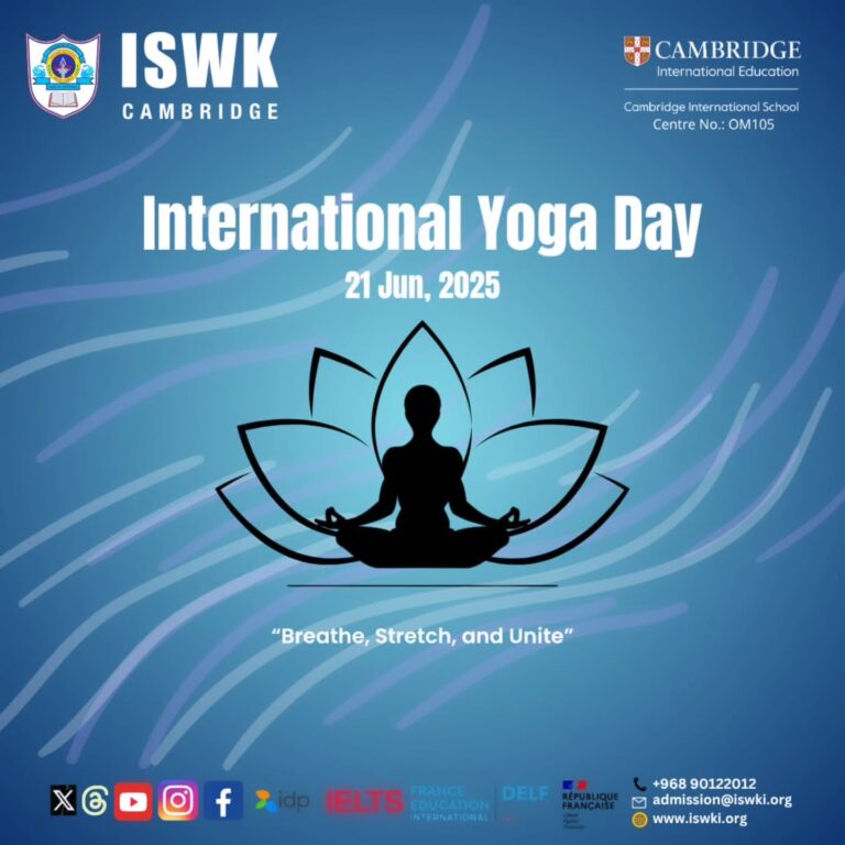 ISWK Cambridge Gallery | Indian School Wadi Kabir [Cambridge]