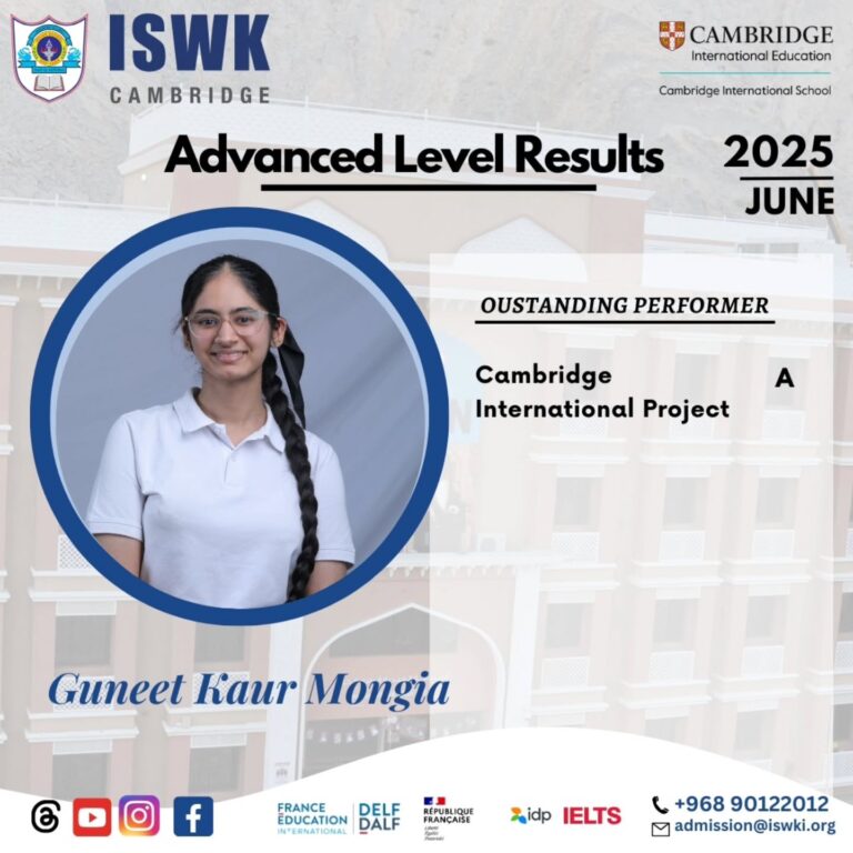 ISWK Cambridge Gallery | Indian School Wadi Kabir [Cambridge]